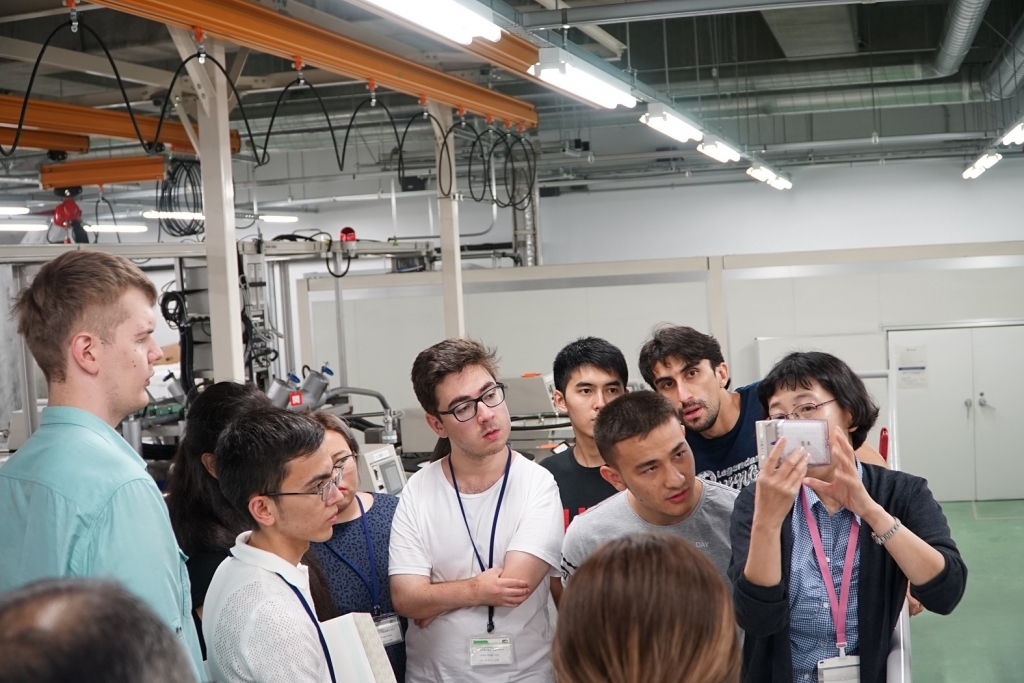 Central Asia students who participated in SAKURA SCIENCE Exchange ...